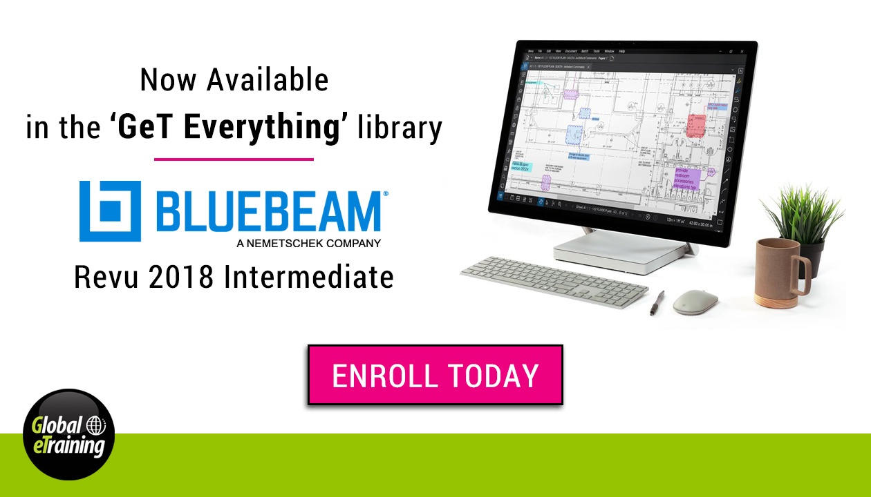 Global eTraining Releases Bluebeam Revu 2018 Intermediate