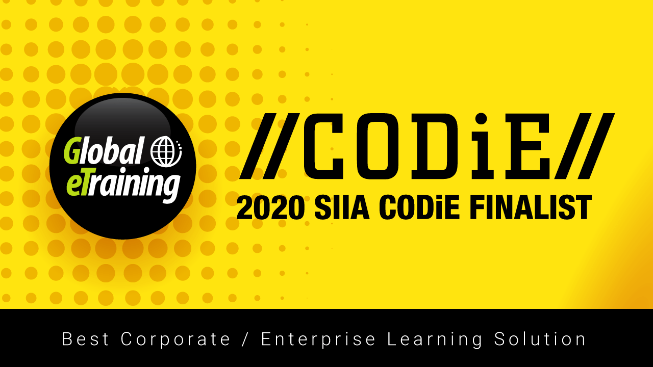 Global eTraining Named SIIA Business Technology Product CODiE Award ...