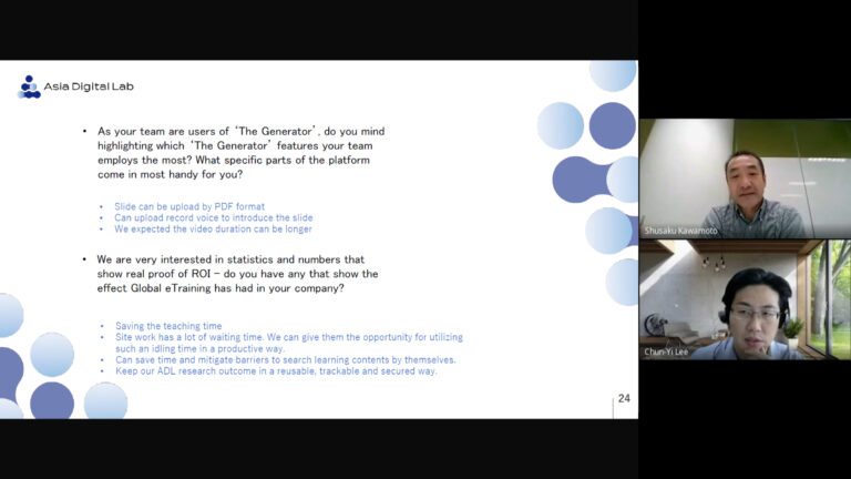 Asia Digital Lab Case Study with Global eTraining