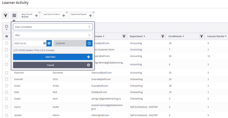 Global eTraining's Learning Management System - Our Platform