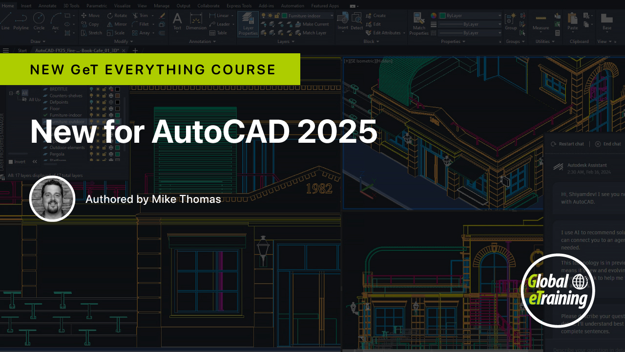 Global eTraining Begins Launch of Autodesk 2025 Courses