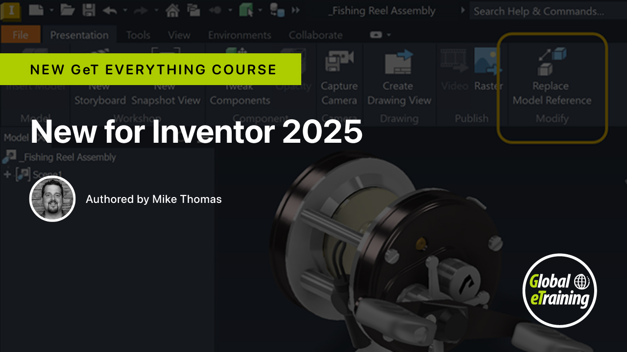 Global eTraining Releases Autodesk Inventor 2025 Course